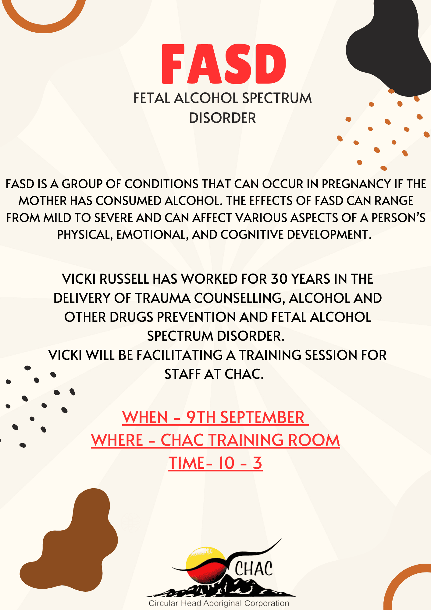 FASD Training Day - NOFASD Australia