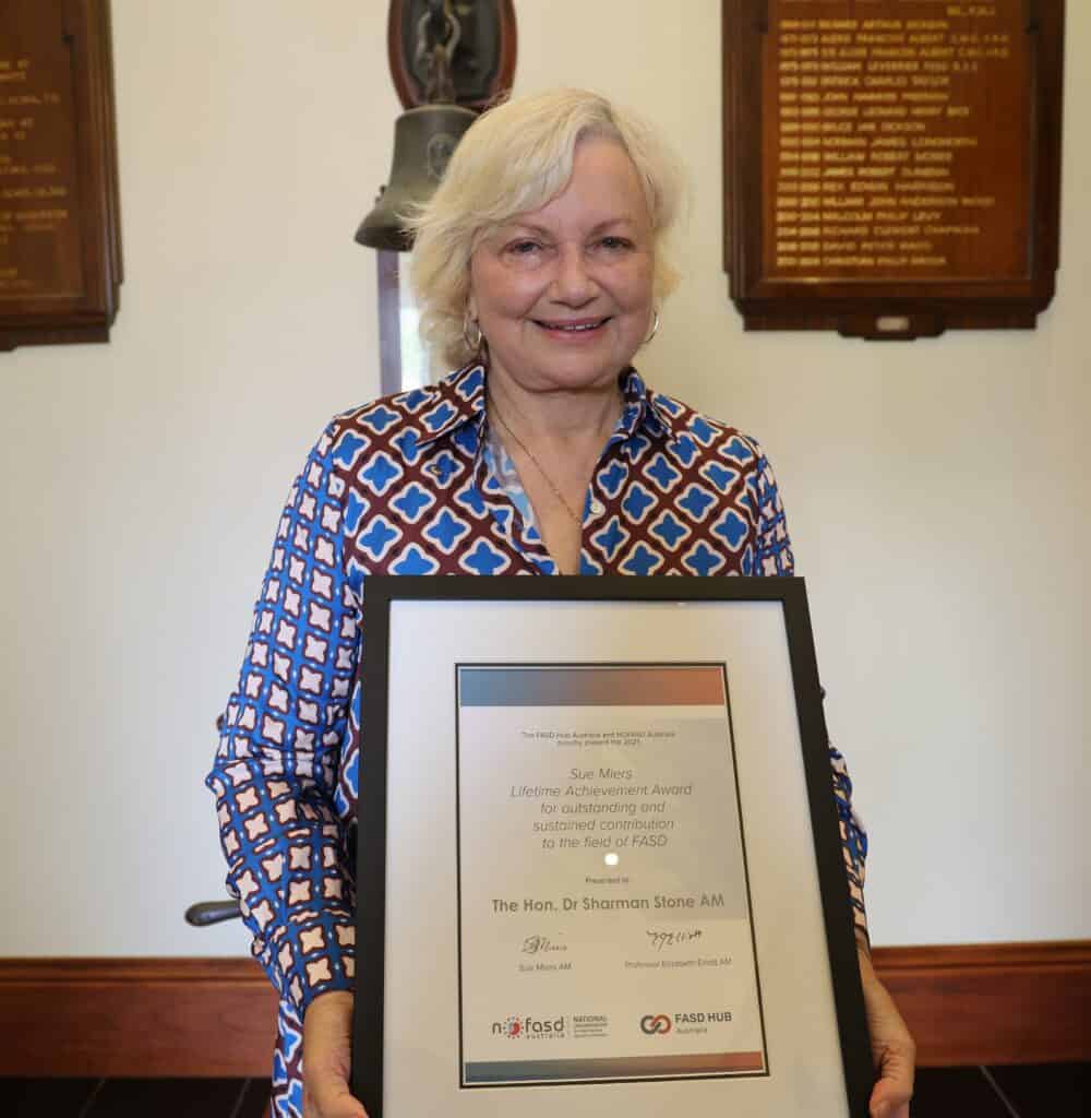 NOFASD AUSTRALIA AND THE FASD HUB AUSTRALIA HONOUR DR SHARMAN STONE’S ...