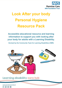 Personal Hygiene - NOFASD Australia